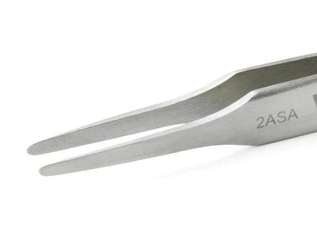 Erem Erop 2ASA Tweezers General-Purpose | Flat, Rounded Sturdy Points ...