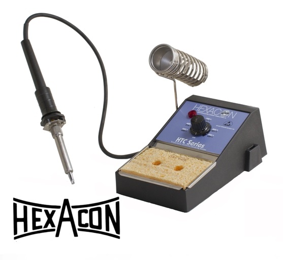 Hexacon HTC-5530 Temperature-Variable Soldering Station | 40w Iron | 11 ...