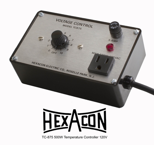 Hexacon TC-875 Voltage Control Unit with Fuse Protection | 500-550W ...