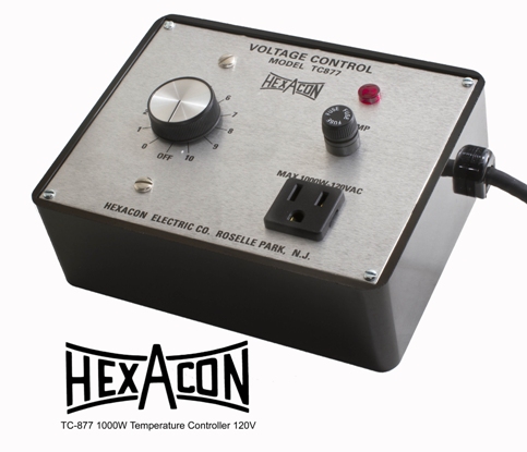 Hexacon TC-877 Voltage Control Unit with Fuse Protection & Calibration ...