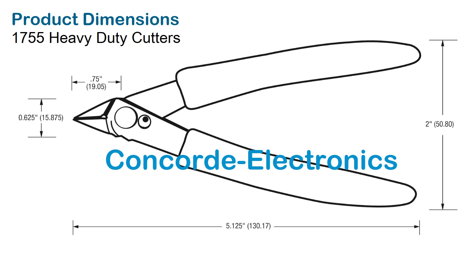 Plato® 1755 Heavy Duty Cutters | Round or flat cables, co-ax, wire ...
